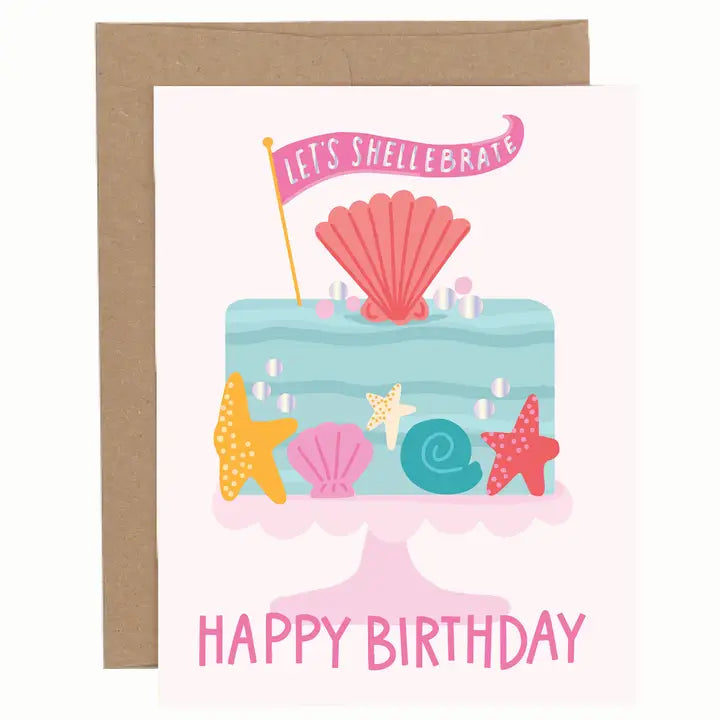 Let's Shellabrate Card – Violet and Valentine